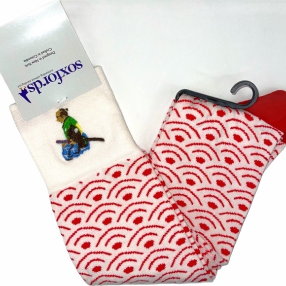 soxfords | Underwear & Socks | New Soxfords Seigaiha Novelty Socks Nwt | Poshmark